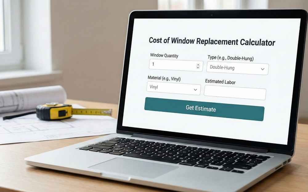 Best Cost of Window Replacement Calculator - Achibatain